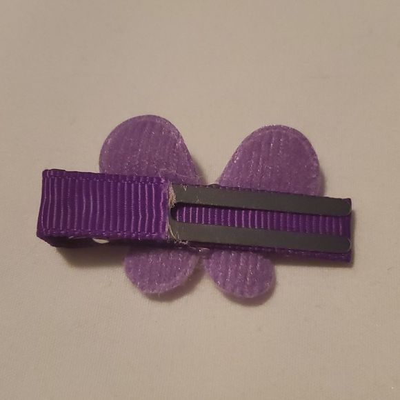 Yogi & Cecil's Boutique | Accessories | New Purple Butterfly Hair ...